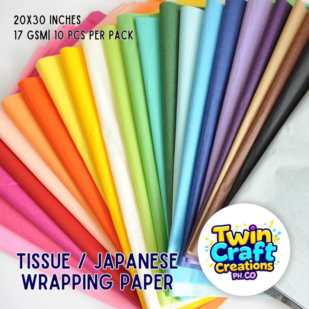 20x30 Inches / Japanese Paper / Tissue Wrapping Paper - 10 sheets per ...
