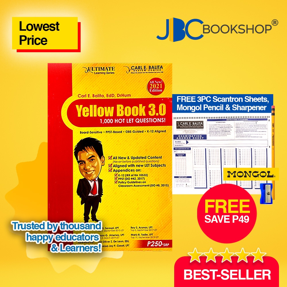 Yellow Book 3.0 (2021 Edition) by Carl Balita CBRC | Shopee Philippines