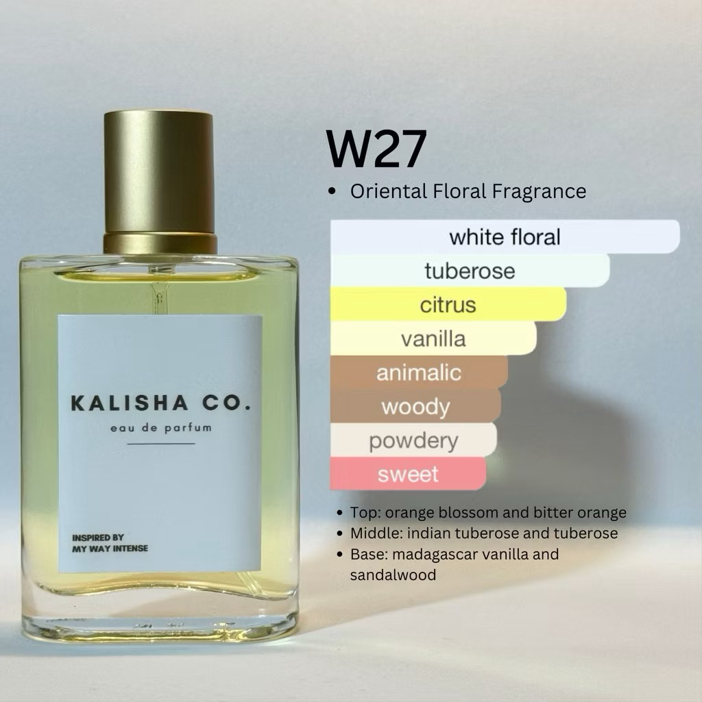 W27 My Way Intense Inspired Oil-Based Perfume for Women by Kalisha Co ...
