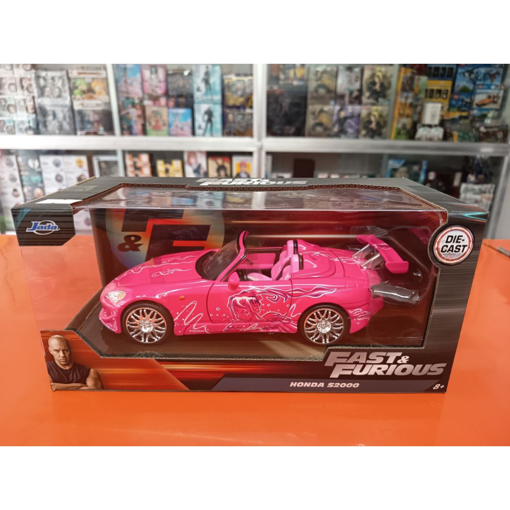 Jada Toys 1:24 FF 2020 Toyota GR Supra F9, Suki's Honda S2000 & Brian's ...