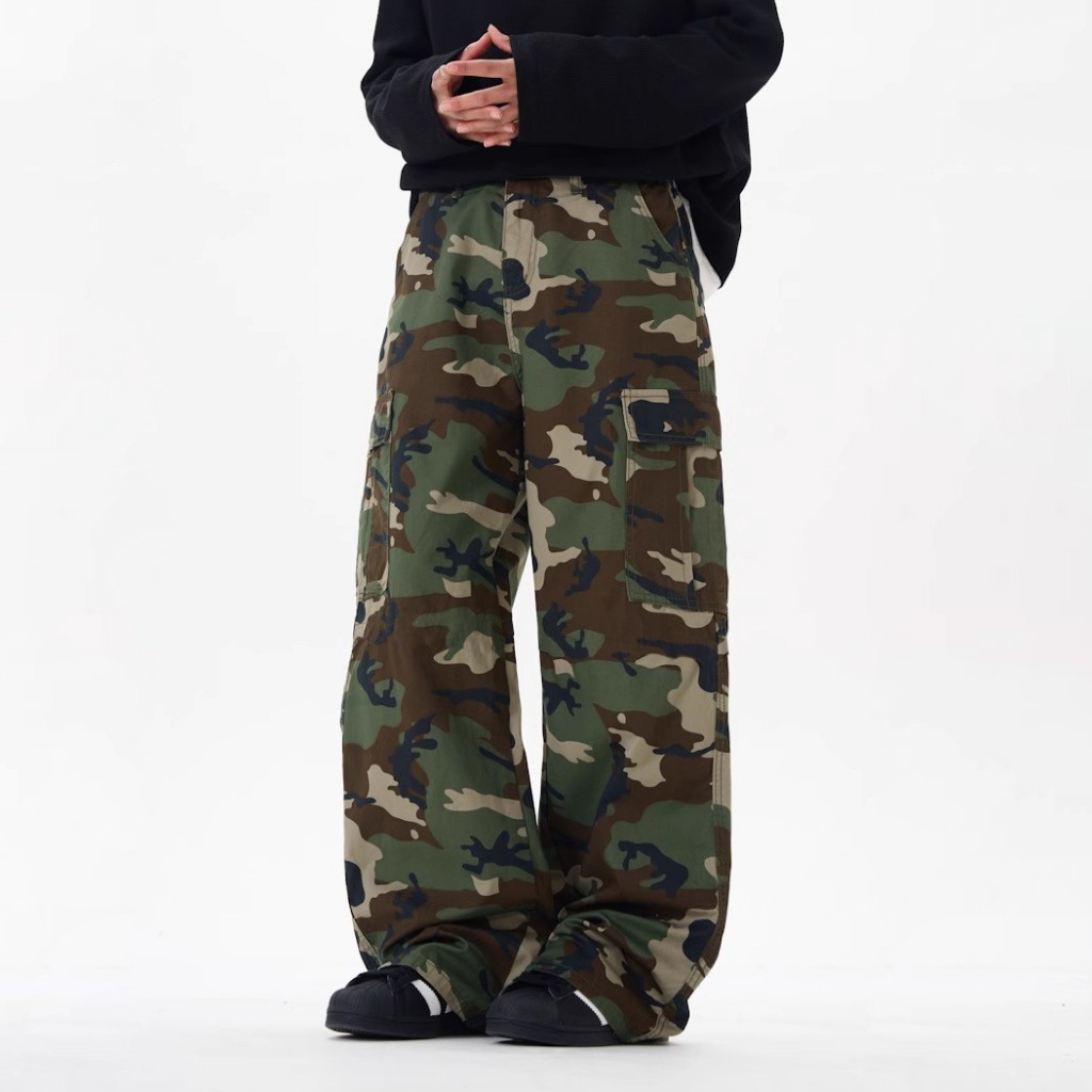 Maong for men cargo baggy straight cut long pants high quality cargo ...