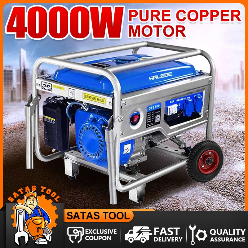 Portable Generator Gasoline Home 4kw/60Hz High Power High Quality All ...
