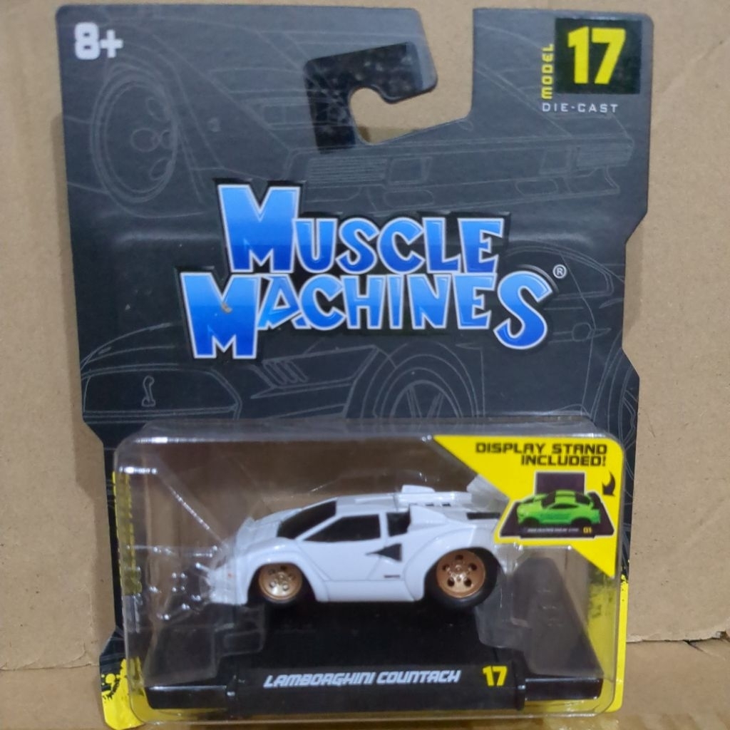 Muscle Machines Lamborghini Countach 1:64 collection | Shopee Philippines