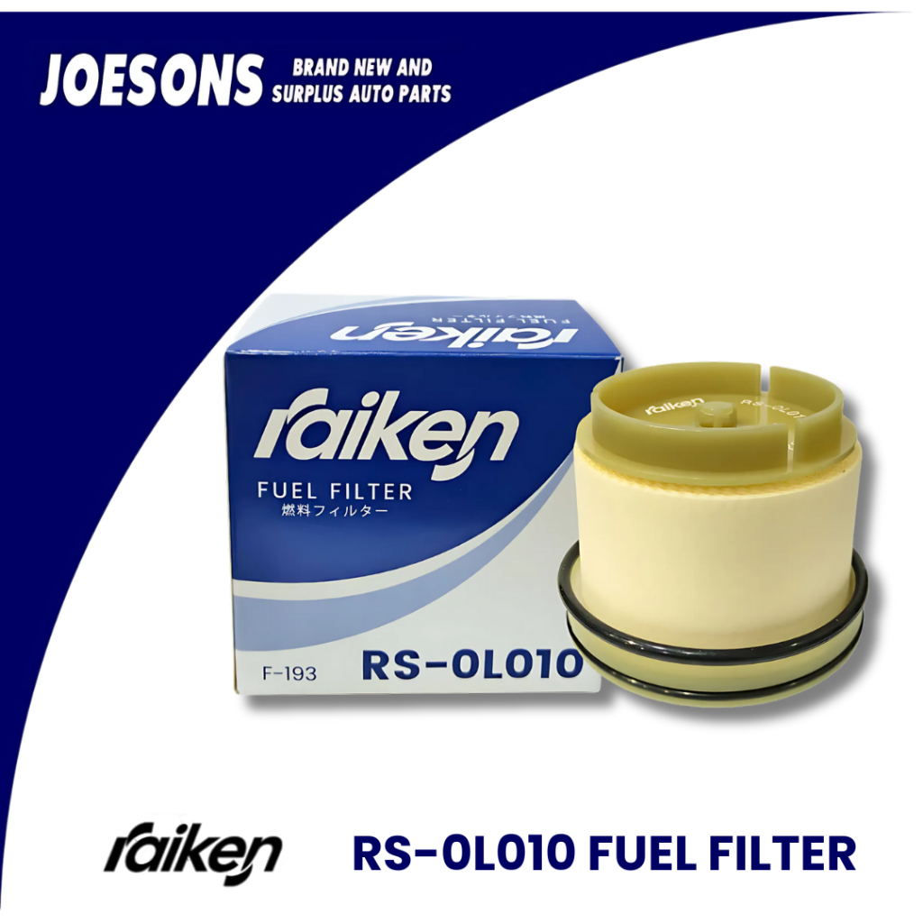 RS-OL010 FUEL FILTER RAIKEN (F-193) Toyota Fortuner Toyota Hiace D4D ...