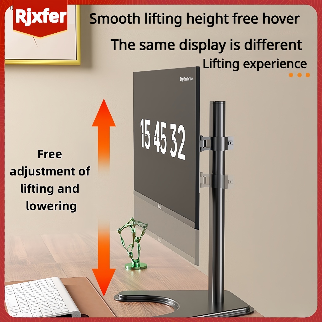 RJXFER Adjustable 14-32 Monitor Bracket Universal Monitor Stand For TV ...
