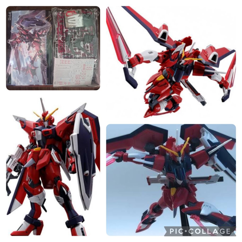 Gao Gao Immortal Justice gundam High Grade HG 1/144 Gundam mecha robot ...