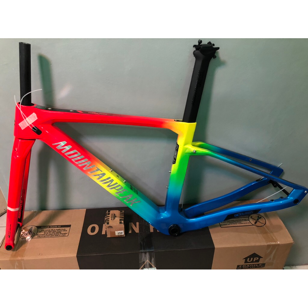 Mountainpeak Falcon Gravel Frame Set. Full carbon boost frame non boost ...