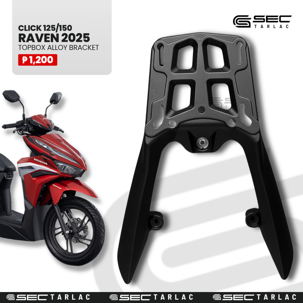 SEC HONDA CLICK RAVEN 2025 BRACKET FOR TOPBOX | Shopee Philippines