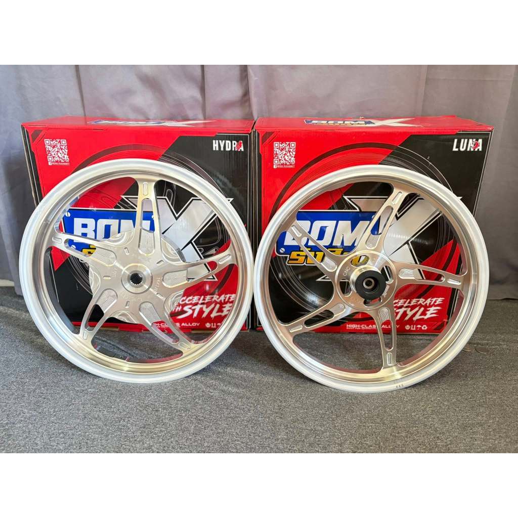 BOM X LUNA 1.85 FRONT 2.15 REAR LEGIT INDO CONCEPT MAGS | Shopee ...