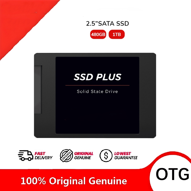 SSD PLUS 400GB 1TB SATA III 2.5" Solid State Drive | Internal SSD ...