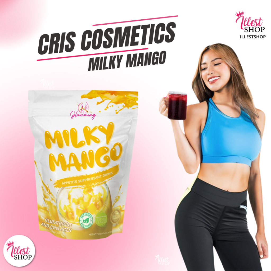 Cris Cosmetics Glowming Shape Detox Milky Mango drinks With Collagen ...