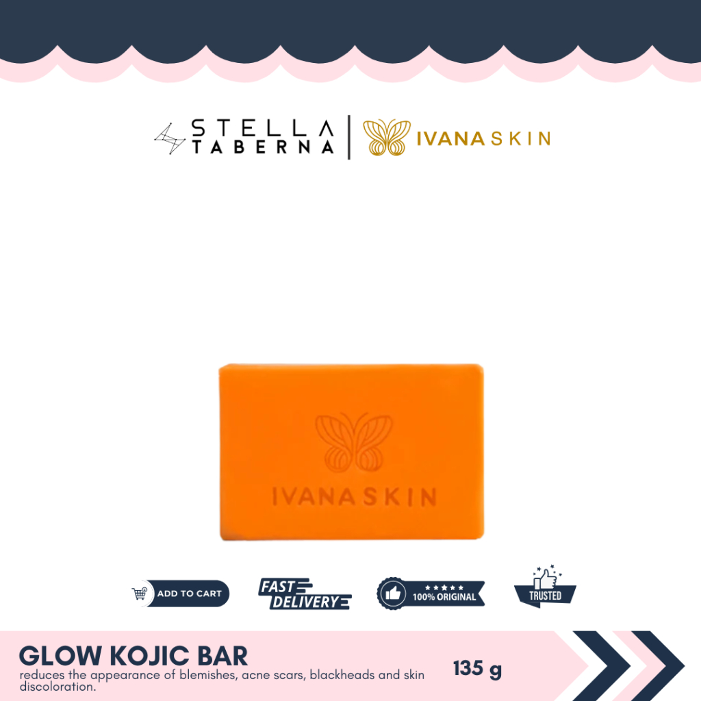 IVANA SKIN Glow Kojic Bar by Ivana Alawi Whitening Soap | Shopee ...