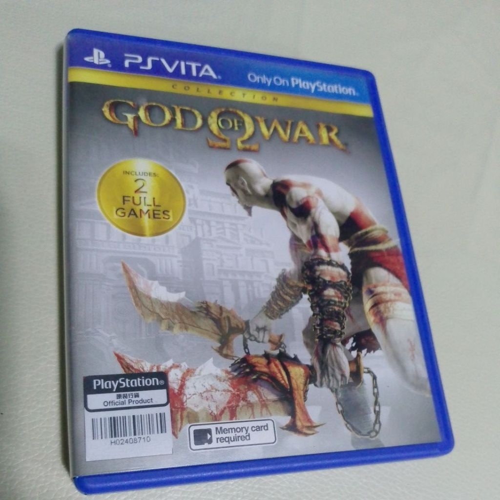 Psvita God of War collection (2 full games) | Shopee Philippines