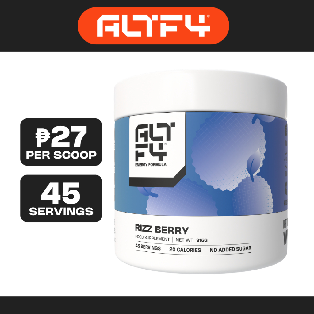 ALTF4 Rizz Berry Energy Formula (Tub) (315g) | Shopee Philippines