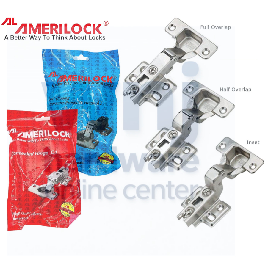 ( COD & Same day delivery ) Amerilock concealed hinge C1, C2, C3. Per ...