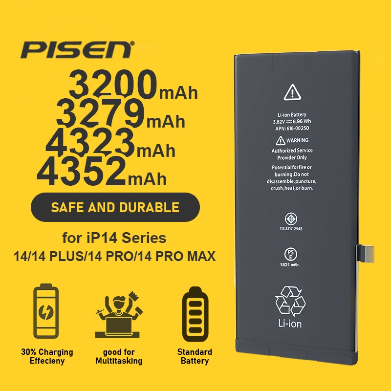 Premium for 14 14plus 14PRO 14PROMAX battery quality standard high ...