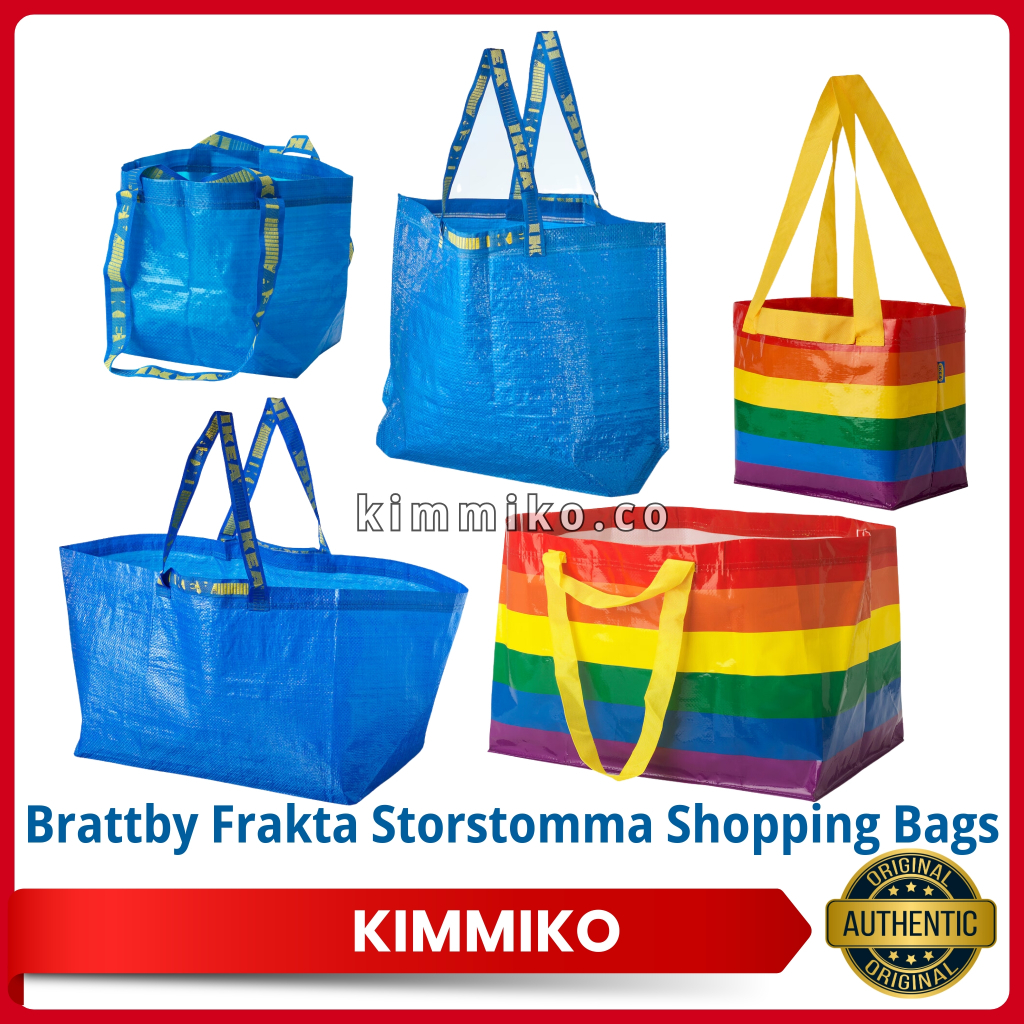Original IkeaSweden Eco Shopping Carrier Bag Brattby Frakta Storstomma ...