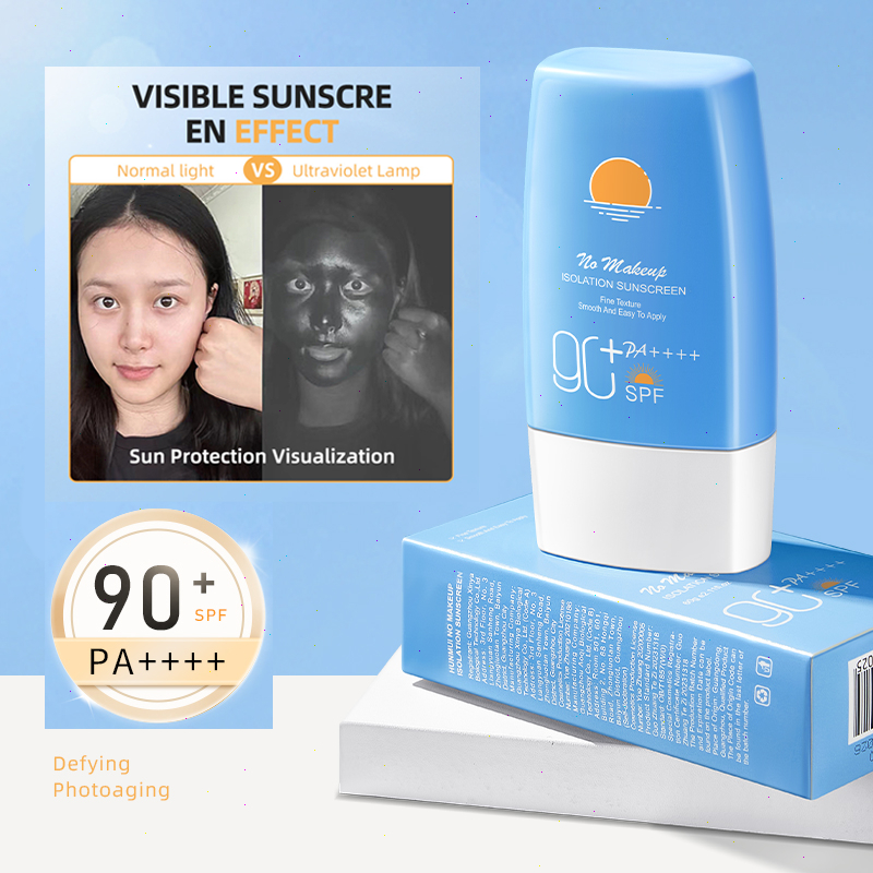 HUNMUI-Sunscreen Cream SPF 90+ High Protection UV Skincare Facial Skin ...