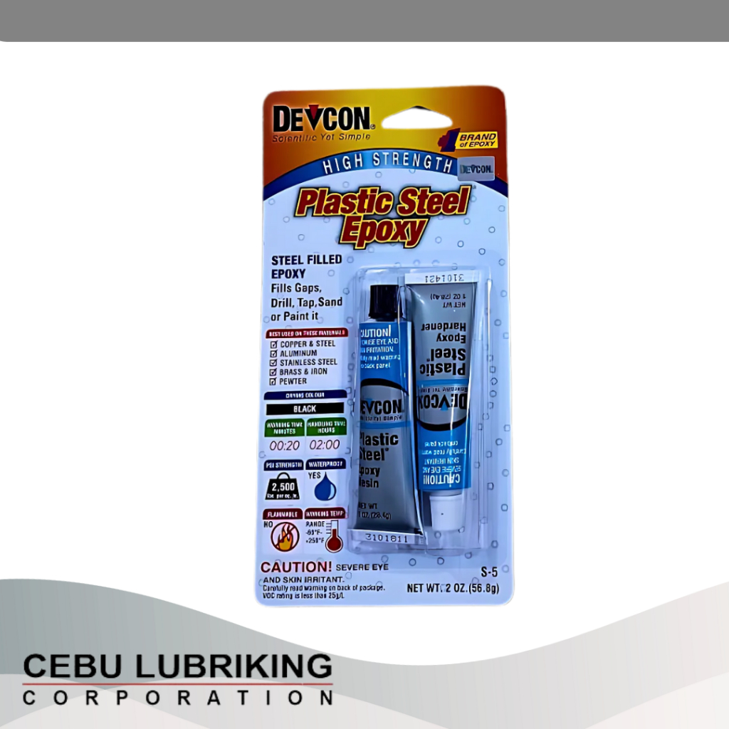 DEVCON PLASTIC STEEL EPOXY S-5 (BIG) 56.8G | Shopee Philippines