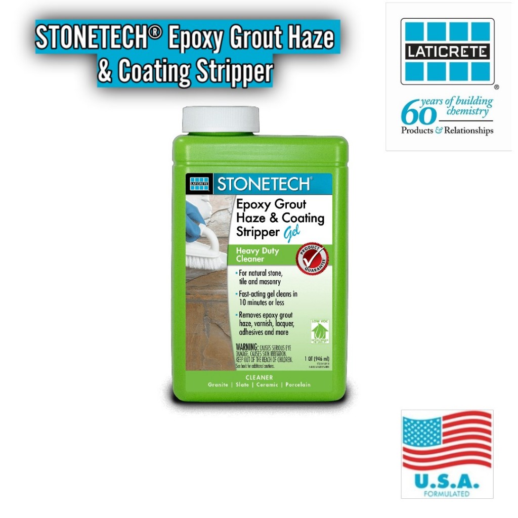 Laticrete STONETECH® Epoxy Grout Haze & Coating Stripper (1L) | Shopee ...