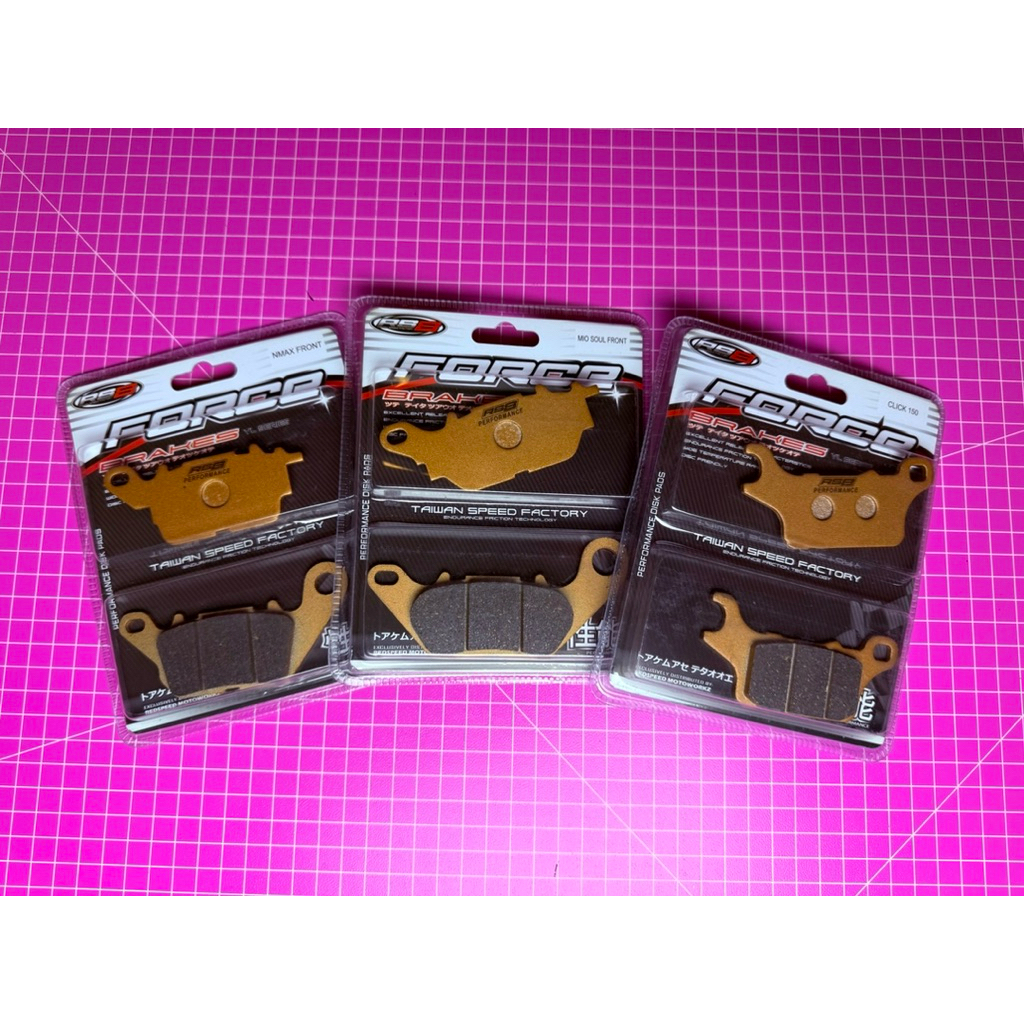 RS8 BRAKE PAD (NMAX/AEROX/SNIPER 150/155/SNIPER 135/MIO/MIO i 125/CLICK ...