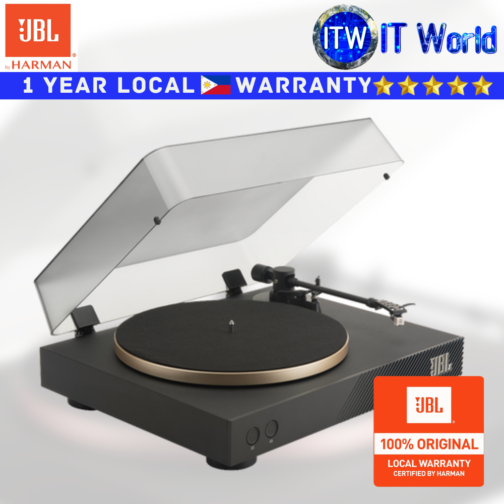 Itw | JBL Harman Spinner BT Bluetooth Turntable Black (JBL Authentics Spinner BT) | Shopee ...