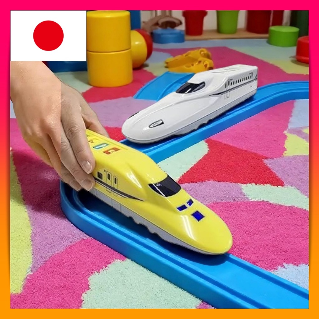 Real Sound & Light Shinkansen Toy Set – Doctor Yellow & N700A Bullet ...