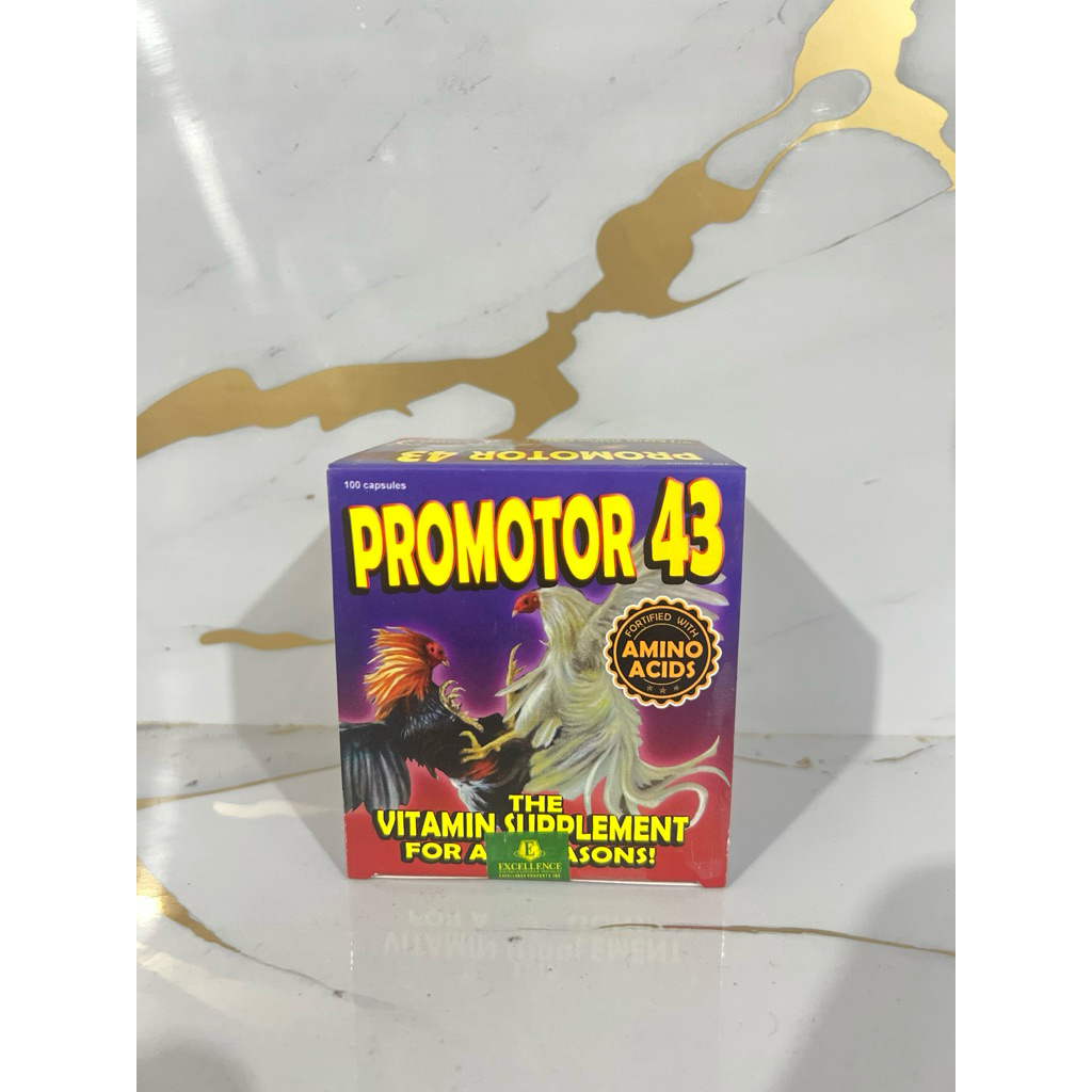 Excellence Promotor 43 100 Capsules (ACTUAL PIC) | Shopee Philippines