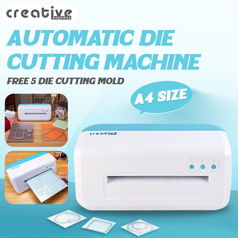 Creative Express Automatic Die Cutting Machine Set with Cutting Plate ...