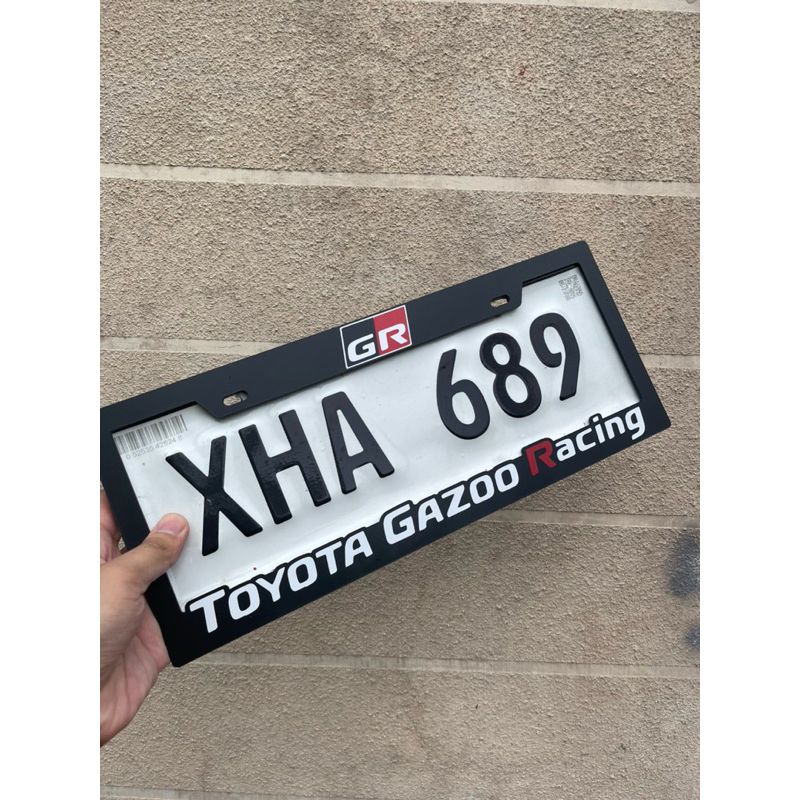 Toyota Gazoo Racing Car Plate Frames | Shopee Philippines