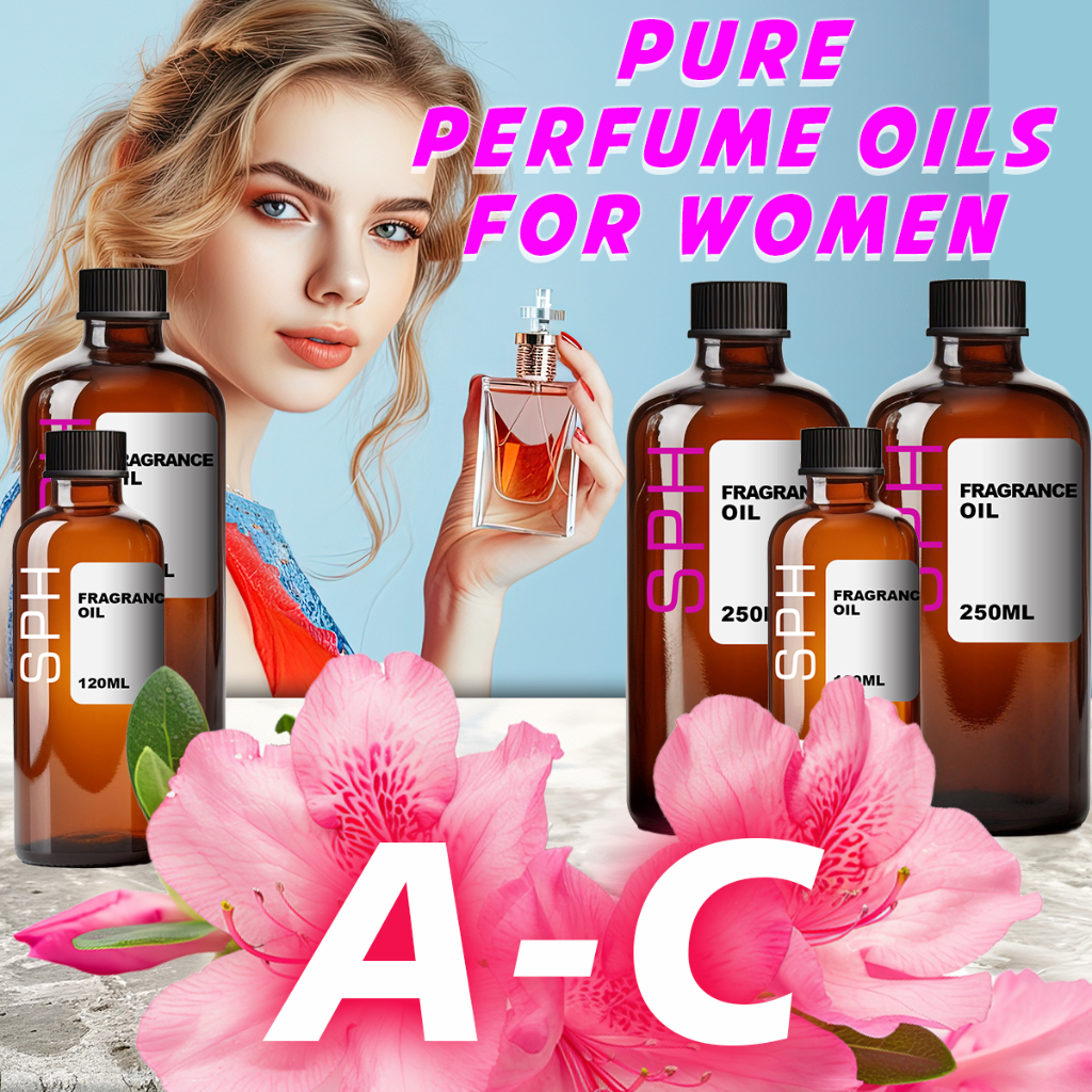 Pure Fragrance Oils For Women (Set A-C) | Shopee Philippines