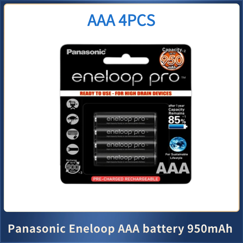 Panasonic Eneloop Pro Original Rechargeable Battery 1.2V AAA NI-MH ...