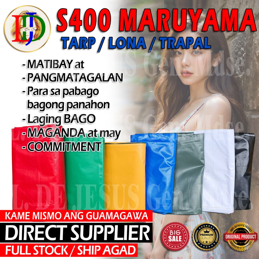 LDJ 8ft MARUYAMA JAPAN PG FLEX Mas Matibay na Lona Trapal Tarapal ...