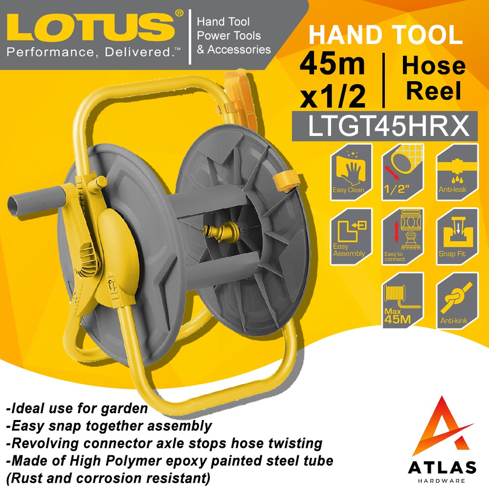 Lotus Hose Reel 45meters LTGT45HRX | Shopee Philippines