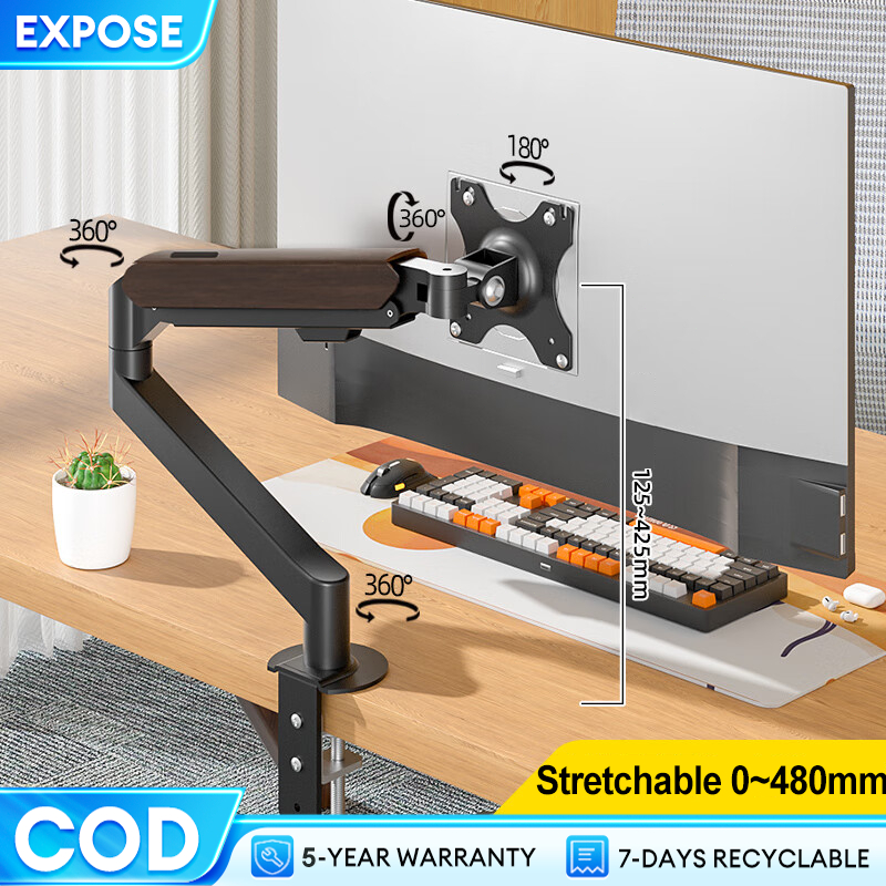 Expose Monitor Stand Mechanical Arm desk monitor mount bracket laptop ...