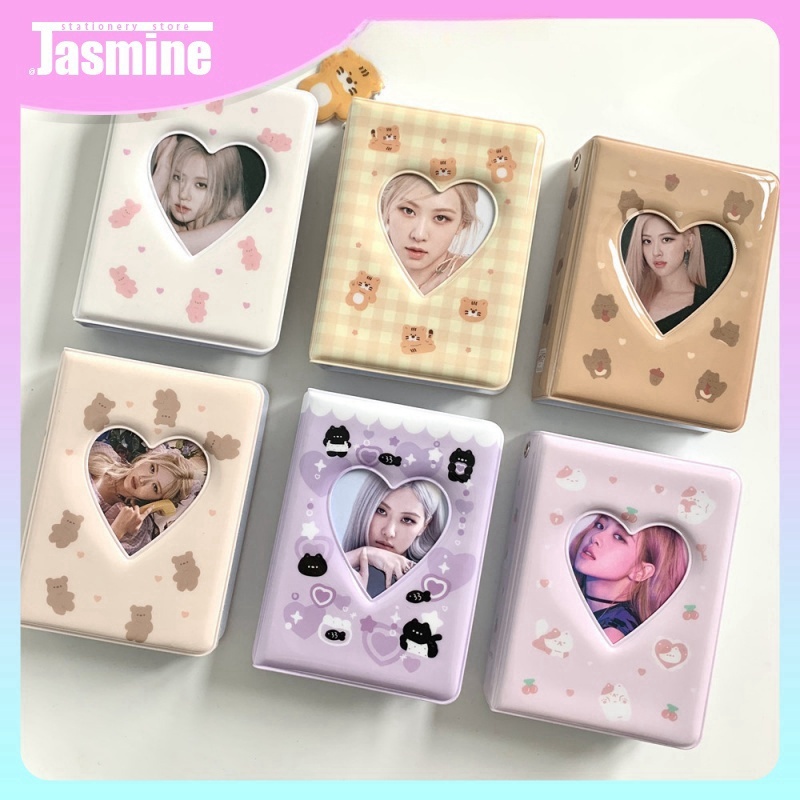 Cute Korean Photo Album Mini Portable Picture Display Ins Style Kpop ...