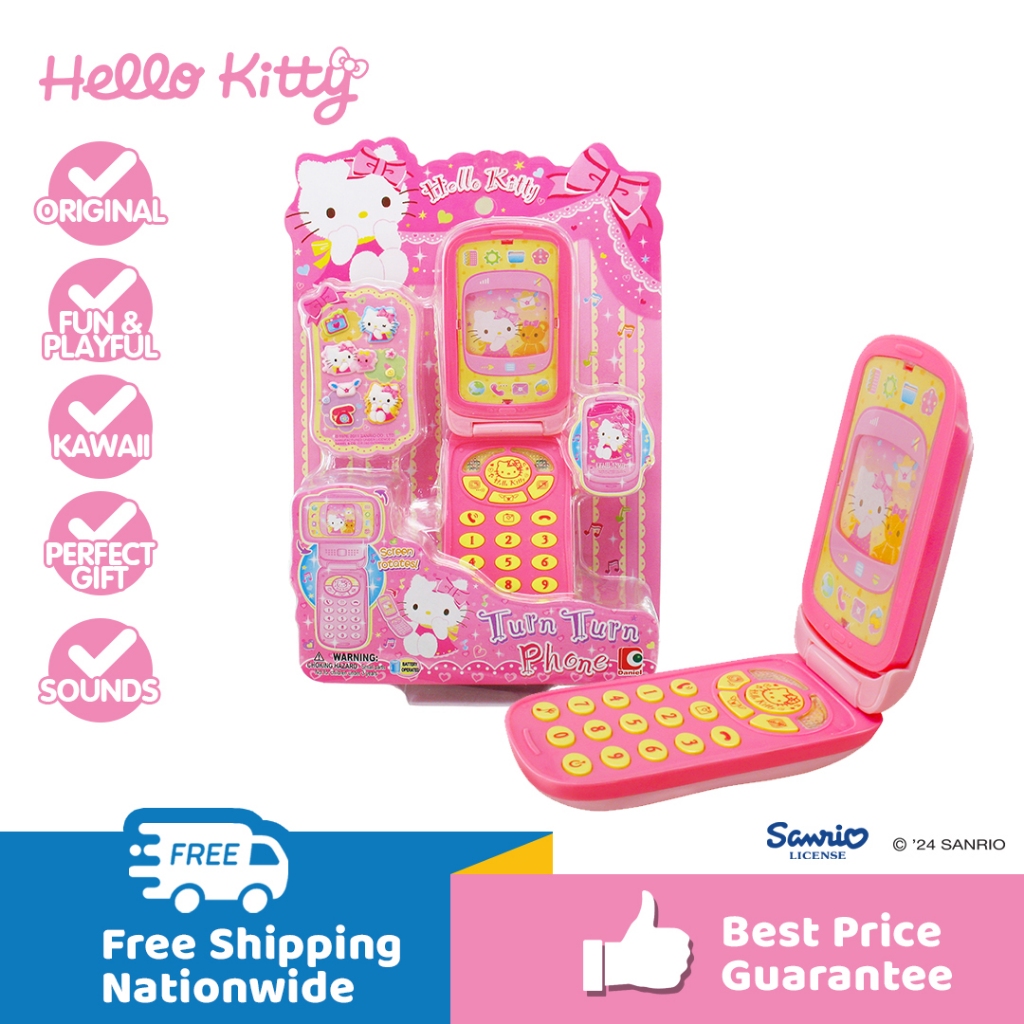 Sanrio - Original Hello Kitty Turn Turn Phone | Shopee Philippines