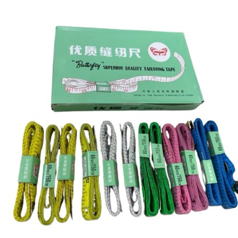 12pcs 60inches X150cm Tailoring Tape Measure Sewing Waist, bra ...