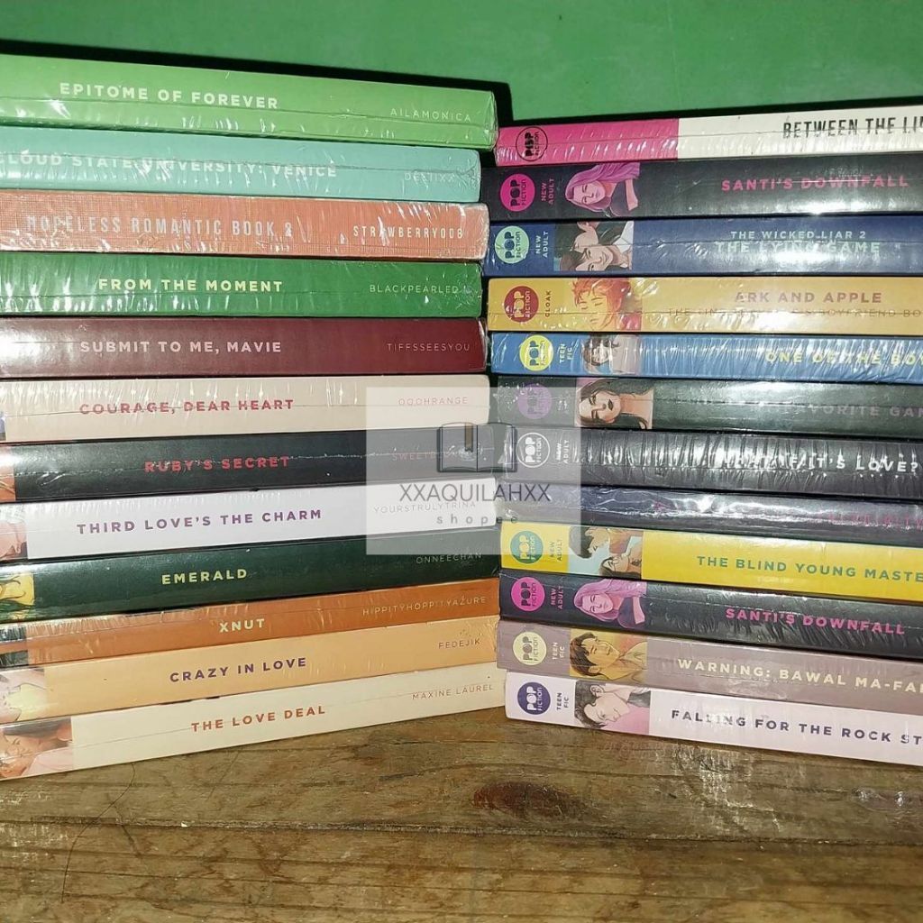 RESTOCKED POP FICTION WATTPAD BOOKS BRANDNEW & SEALED | Shopee Philippines