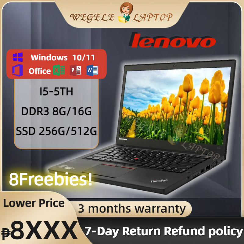 Used Lenovo ThinkPad T450 laptop 14 inch Core I5 5TH 8GB 16GB RAM 256GB ...