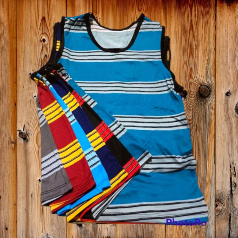 1 PC any STRIPE design SANDO FOR KIDS BOY ( FIT 7 TO 10 YEARS OLD ...