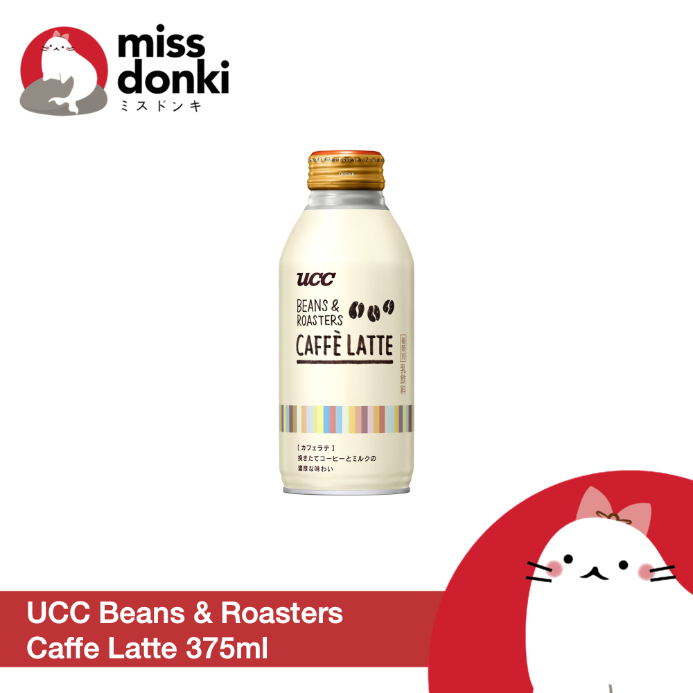 UCC Beans & Roasters Caffe Latte 375ml | Shopee Philippines