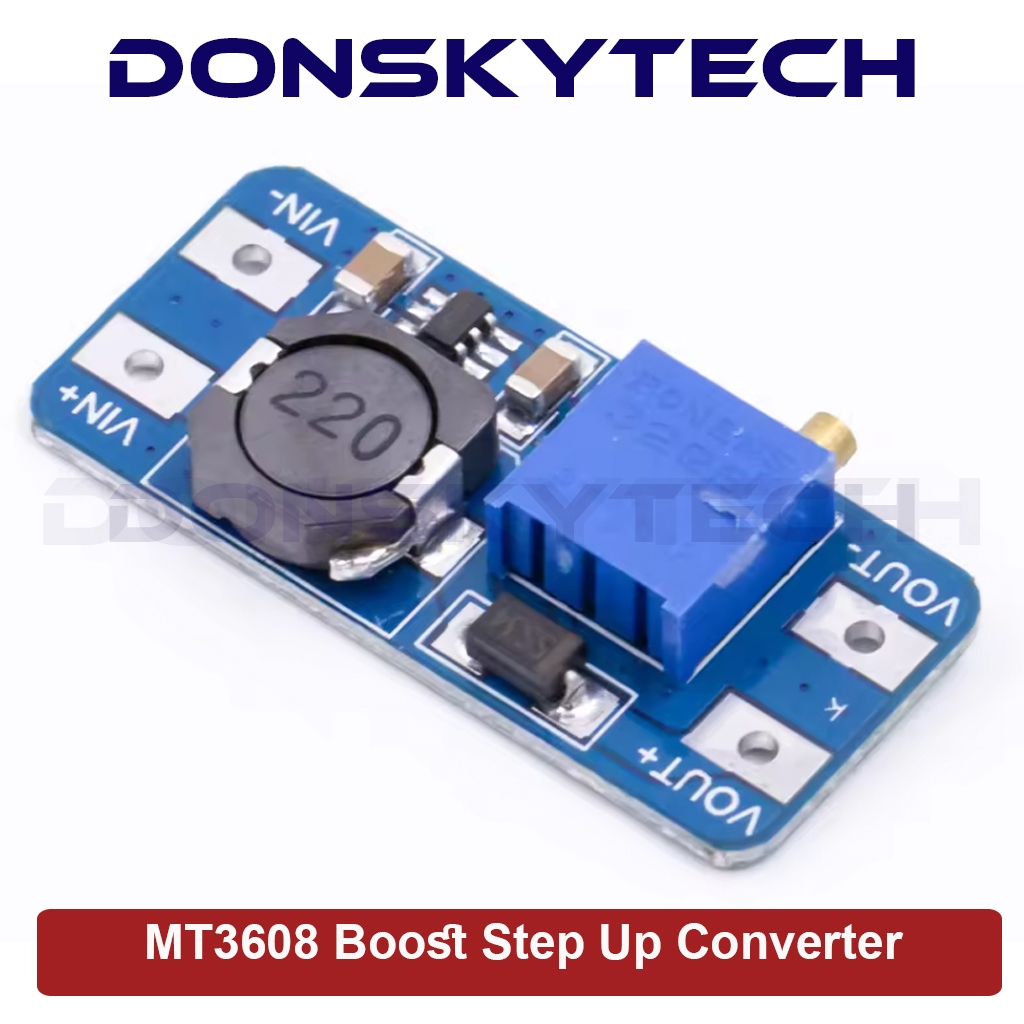 MT3608 2A Max DC-DC Step Up Power Module Booster Boost Converter Power Module | Shopee Philippines