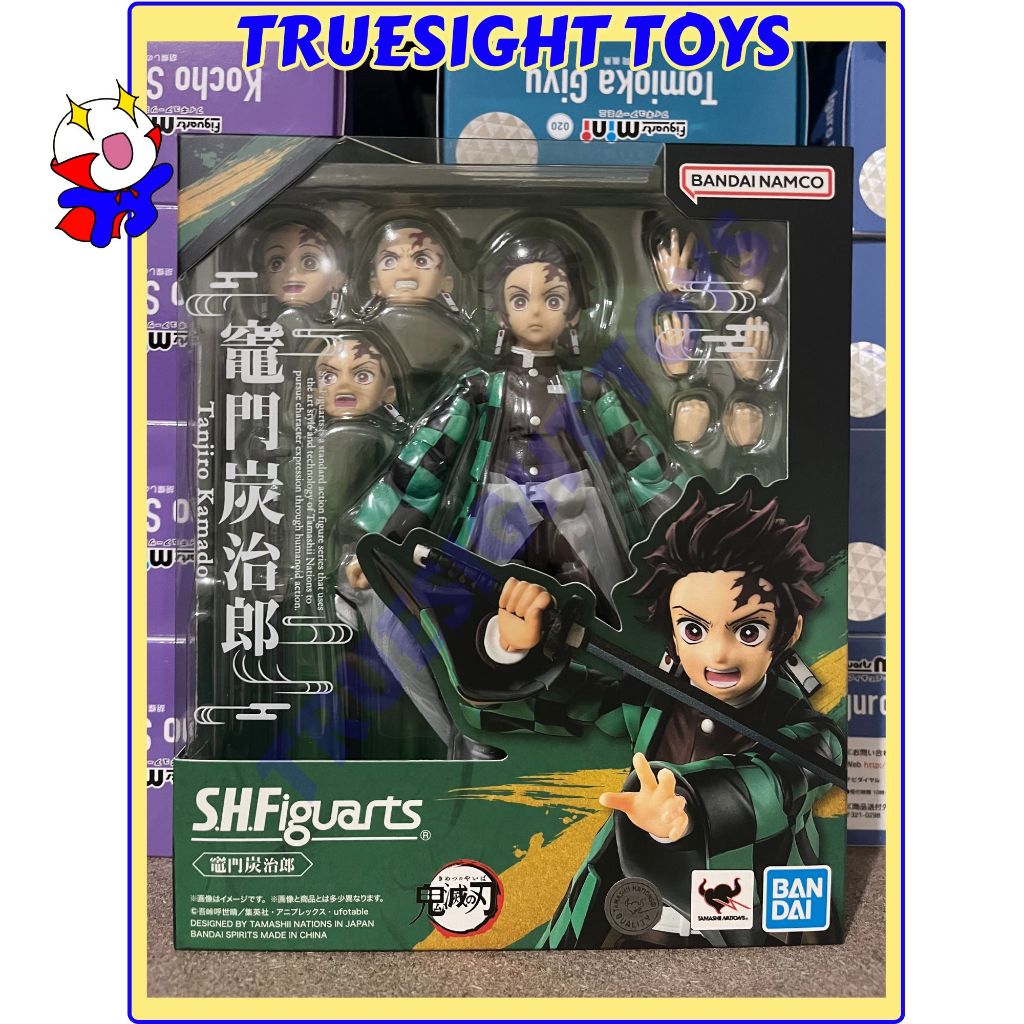 SH Figuarts Demon Slayer Kimetsu no Yaiba Tanjiro Kamado | Shopee ...