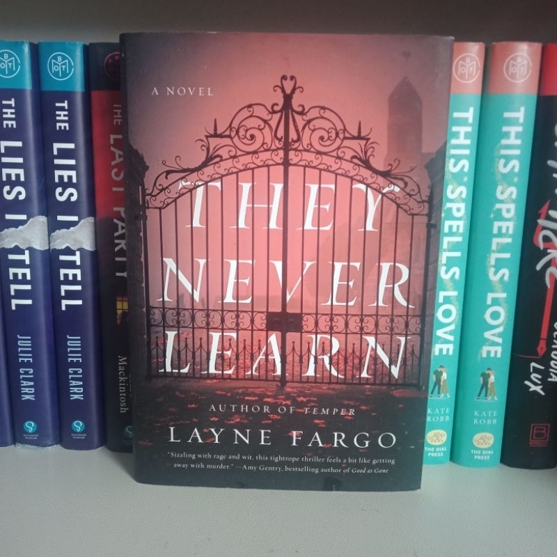 They Never Learn by Layne Fargo (Hardcover) | Shopee Philippines