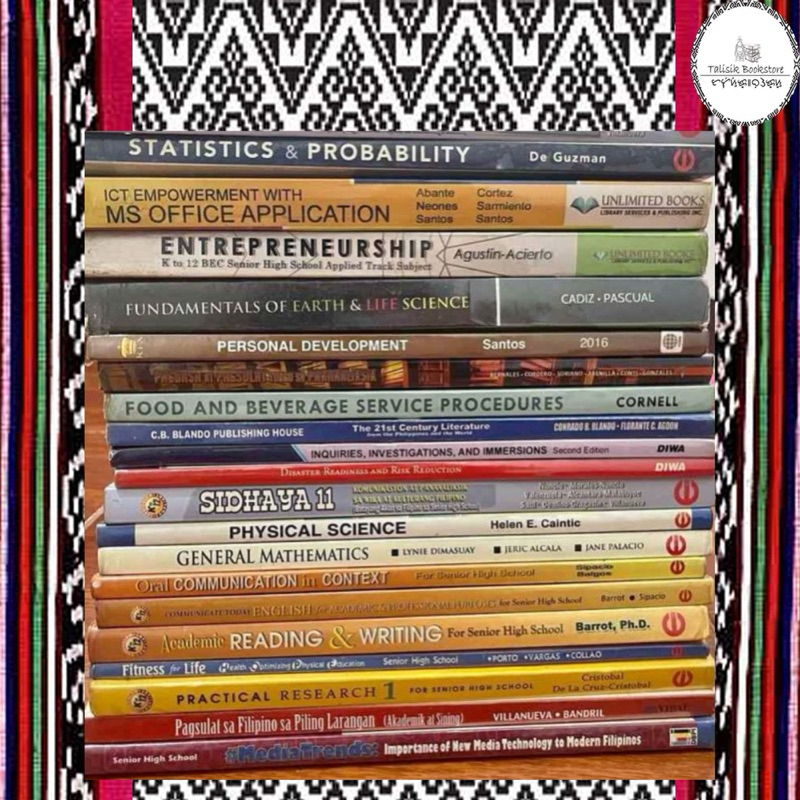 Original K-12 academic Books Senior High School SHS STEM ABM HUMSS GAS ...