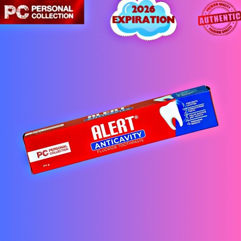Personal Collection Alert Anticavity Fluoride toothpaste 214g | Shopee ...