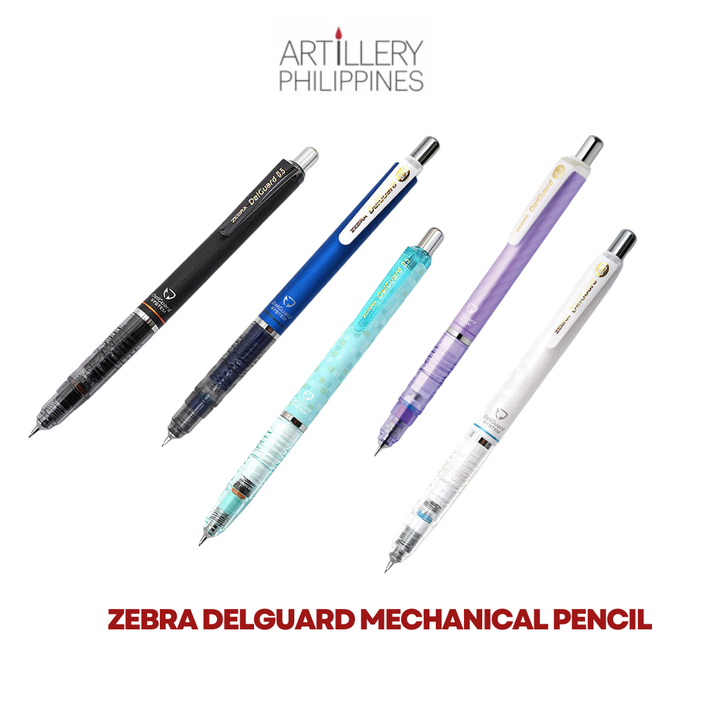 Zebra DelGuard Mechanical Pencil and Eraser Refill [0.3 mm 0.5mm 0.7mm ...