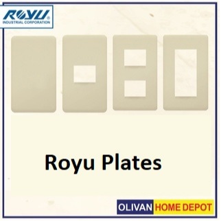 ROYU Classic Series Blank and 1, 2, 3 Gang Plates | Shopee Philippines