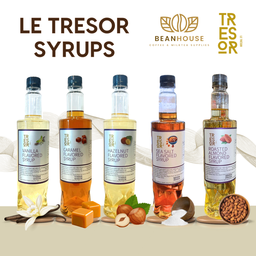 Le Tresor Flavored Syrups 750ml | Shopee Philippines